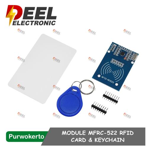 Jual MODULE MFRC-522 RFID CARD AND KEYCHAIN FOR ARDUINO RASPBERRY PI ...