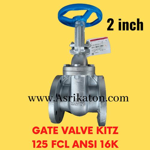 Jual GATE VALVE KITZ 2 INCH ANSI 16K - Jakarta Timur - asli lestari | Tokopedia