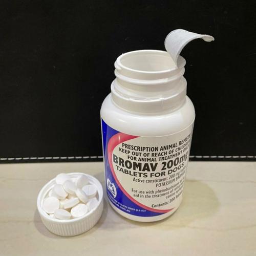 Jual Bromav 200mg obat epilepsi anjing per Tablet - Kota Tangerang ...