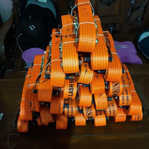 Jual track belt tali krek rachet tie down trek belt set - 4 mtr - Kab ...