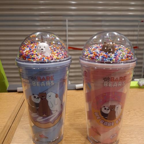 Jual MINISO Botol Tumbler We Bare Bear 480mL - Biru - Kota Surabaya - Herncshop | Tokopedia