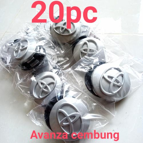Jual dop roda Avanza model cembung tutup pelek as tengah Avanza 20 pc ...