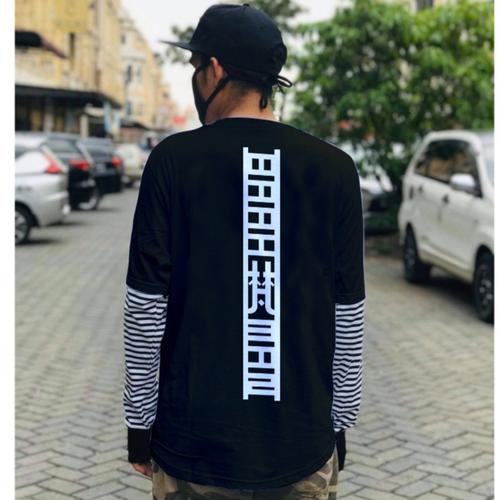 Jual Longsleeve Double Layer Brahman Gang Kawaragi Senju Tokyo ...