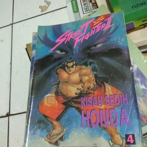 Jual street fighter 2 komik serial fiksi no 4 kisah sedih Honda - Kota ...