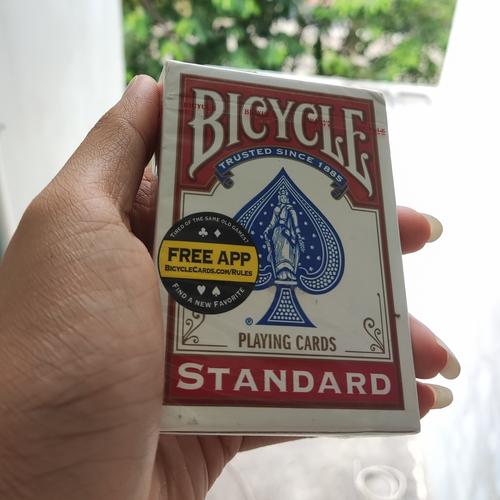 Jual Bicycle Cards Standard Red Brand New Original Card Deck Dari ...