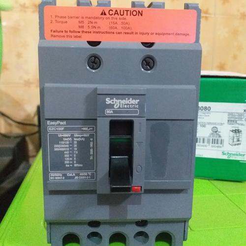 Jual Mccb 3 phase 80a EZC100F 80A Schneider - Kota Bandung - Prima ...