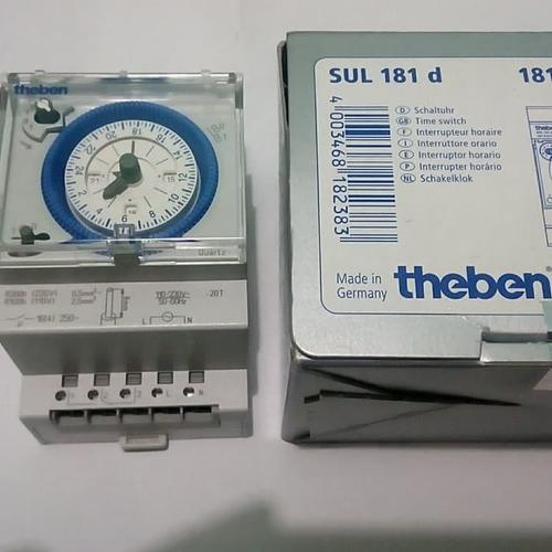 Jual Saklar Waktu Otomatis Timer Switch Analog Theben SUL181d 16A 220V ...