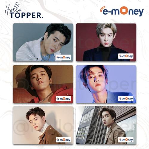 Jual Kartu Emoney Mandiri - EXO | Kartu Emoney Kpop EXO Ganteng ...