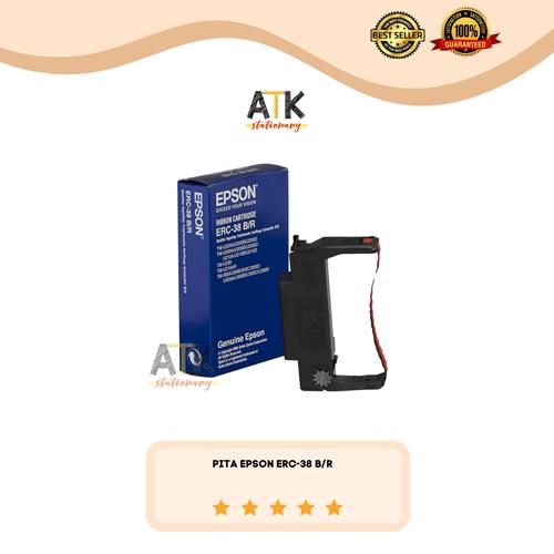 Jual Pita Ribbon Cartridge Printer ERC-38 B Epson Kasir TMU 220 atk ...
