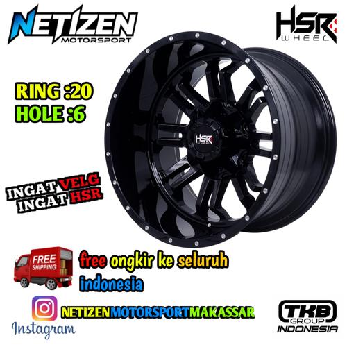 Jual Pelek mobil ford ranger prado dmax mux triton pakai ring 20 lebar ...