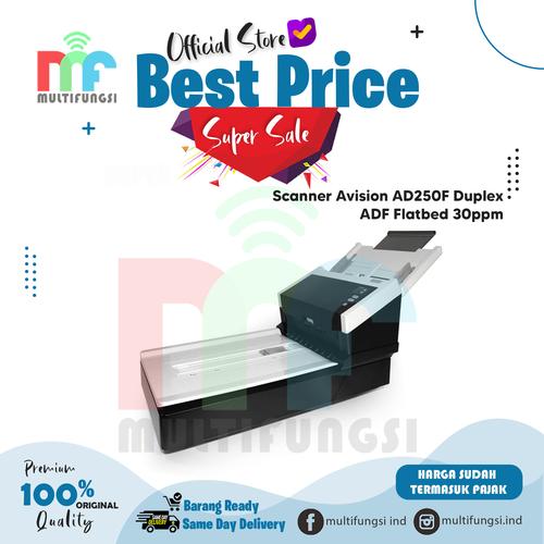 Promo Scanner Avision AD250F Duplex ADF Flatbed Garansi Resmi AD 250F ...