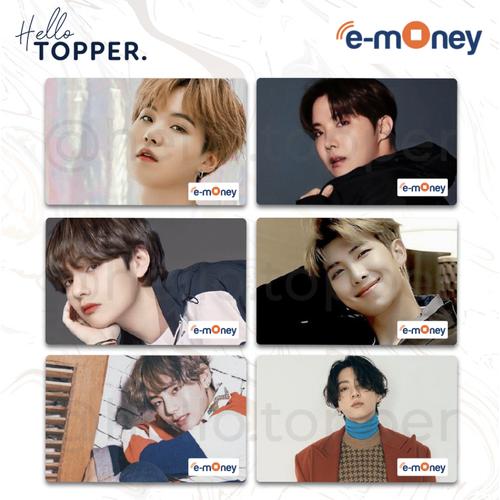 Promo Kartu Emoney Mandiri - BTS| Kartu Emoney Kpop BTS Ganteng ...