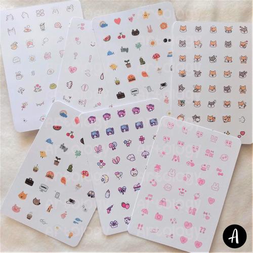 Jual Set Sticker Planner Jurnal DIY Label Stiker Pack Lucu Imut Mini ...