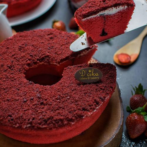 Jual D'cika Sifon Red Velvet - Jakarta Timur - DCIKA BAKERY | Tokopedia
