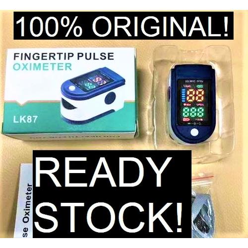 Jual Fingertip Pulse OxImeter LK87 Mengukur Kadar Oksigen Dan Detak ...