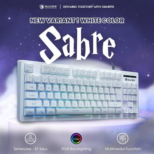 Jual Keyboard Gaming Sades Sabre TKL RGB - Hitam - Kota Semarang ...