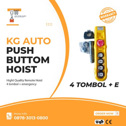 Jual Remote Control Hoist Push Button Hoist 4 Tombol Single Speed ...