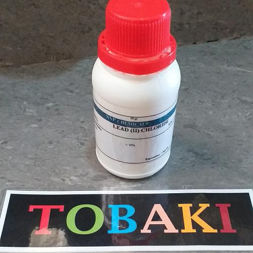 Jual Lead II Chloride Timbal II Klorida PbCl2 50 gram - Kota Surabaya ...