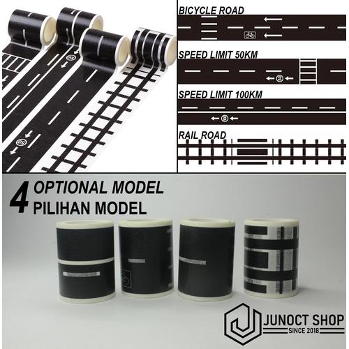 Jual STIKER JALAN & KERETA 4 OPSI 1:64 1:86 1:100 - MAKET MINITUR ...