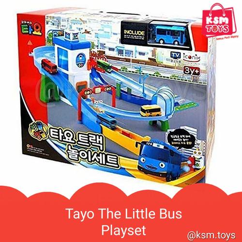 Jual Original Tayo The Little Bus Track Set Playset TYT113002 Korean ...