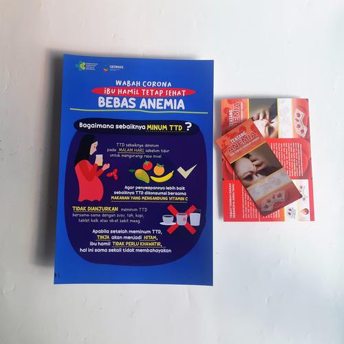 Jual Poster Kesehatan - Poster Anemia Ibu Hamil 7 - Bonus Leaflet ...