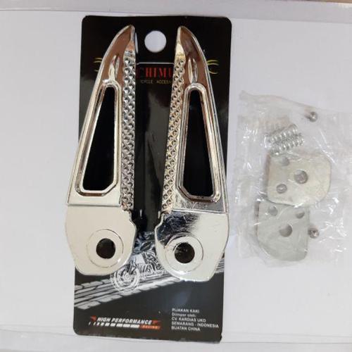 Jual Footstep Step Injakan Kaki Chrome Beat Scoopy Mio Vario Nmax PCX ...