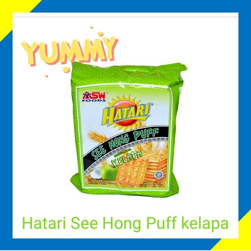Jual Biskuit Hatari See Hong Puff Kelapa - Kota Palembang ...