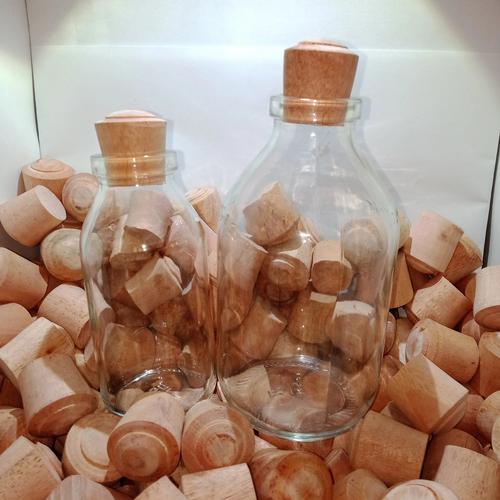 Jual tutup botol kayu ukuran besar. 50ml 100ml 250ml 500ml - Kota ...