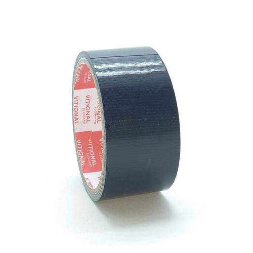 Jual LAKBAN KAIN HITAM BR 4.5M 2INCH VITIONAL / ISOLASI KAIN /JILID ...