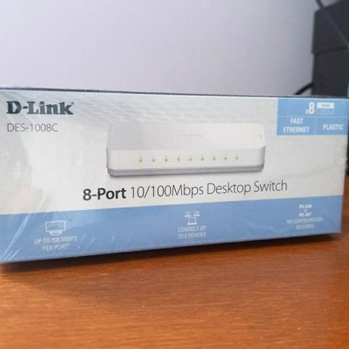Jual Switch Hub Dlink 8 Port DES 1008C - Kota Bandung - Regard Computer ...