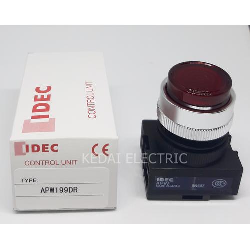 Jual IDEC PILOT LAMP 24V/110V/220V 22mm APW199D - Orange - Jakarta ...