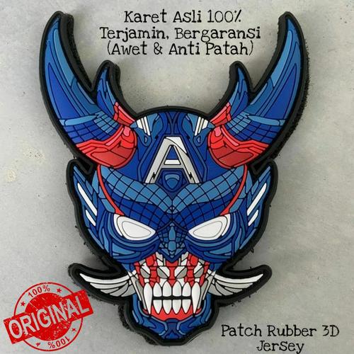 Jual (PUSAT KARET) patch rubber Jersey 3D logo & Label Emblem Karet ...