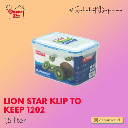 Promo Lion Star Klip To Keep 1202 (1.5 Lt) KP-65 / Toples / Tempat ...