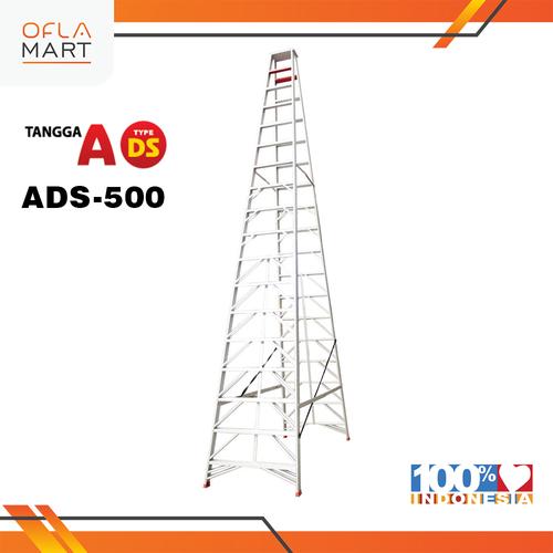Promo TANGGA ALUMINIUM LIPAT ADS 500 - AM LADDERS (5 METER) - Kota ...