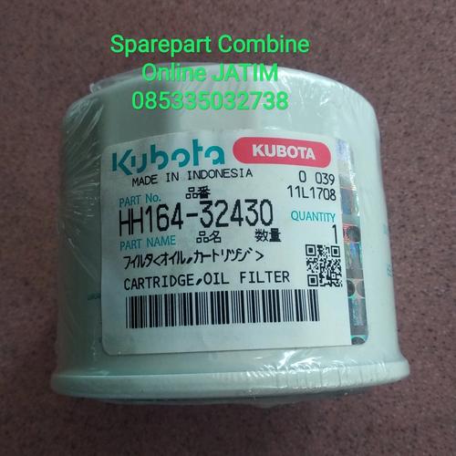Jual Filter Oli Mesin Genuin ORI Kubota DC70 / DC60. HH164-3243-0 ...