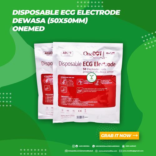 Jual Elektrode / Disposable ECG Electrode Dewasa Onemed - Kota Denpasar ...