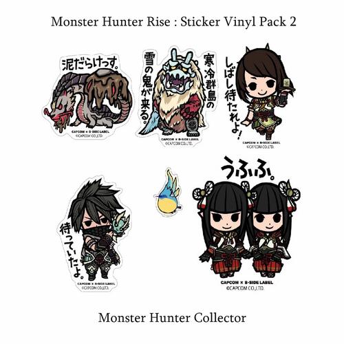 Jual Stiker Vinyl Monster Hunter Rise Pack 2 - Spiribird, 10 cm x 10 cm ...