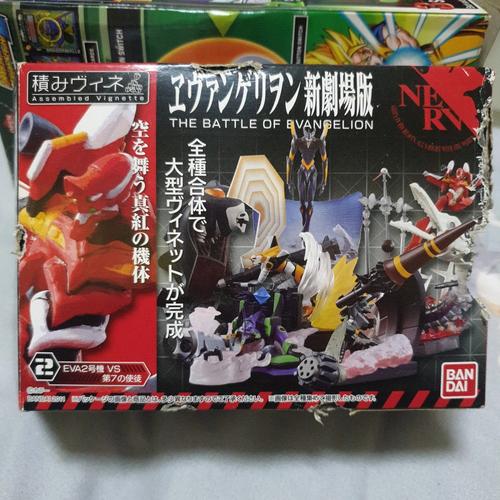 Jual Assembled Vignette The Battle of Evangelion EVA-02 VS 7th Angel ...