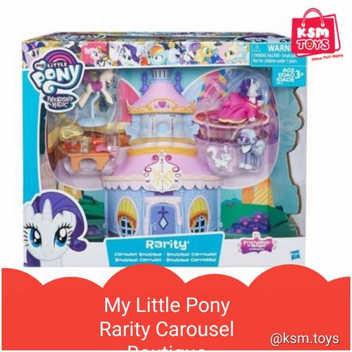 Jual My Little Pony Friendship Magic Rarity Carousel Boutique Figure ...