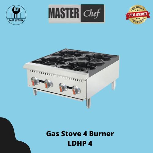 Jual Cooking Line Masterchef Gas Stove 4 Burner LDHP 4/ Kompor Gas 4 ...