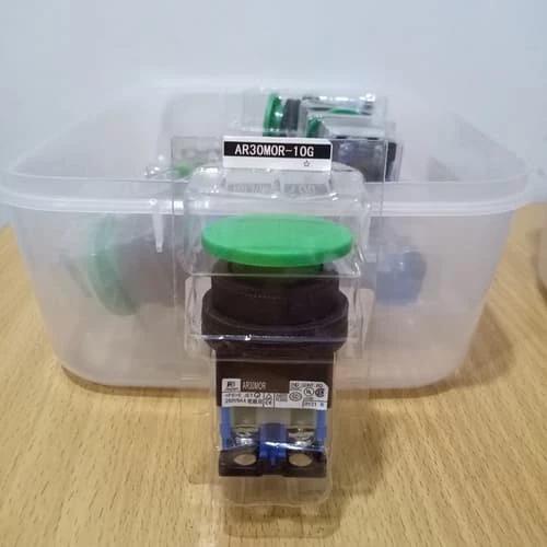 Jual Push Button FUJI Jamur Besar FUJI AR30MOR AR 30 M0R 30mm NO/NC ...