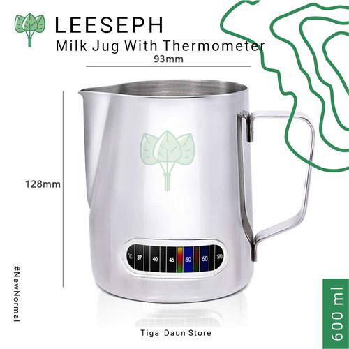 Jual Milk Jug Temperatur 600ml Gelas Ukur Kopi Espresso Latte ...