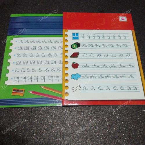 Jual Buku tulis halus 5 garis / buku tulis huruf tegak sambung 38 ...