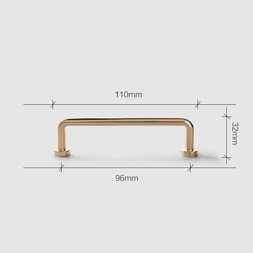 Jual handle/knob/gagang pintu/ INDUSTRIAL CHIC gold handle series - L ...