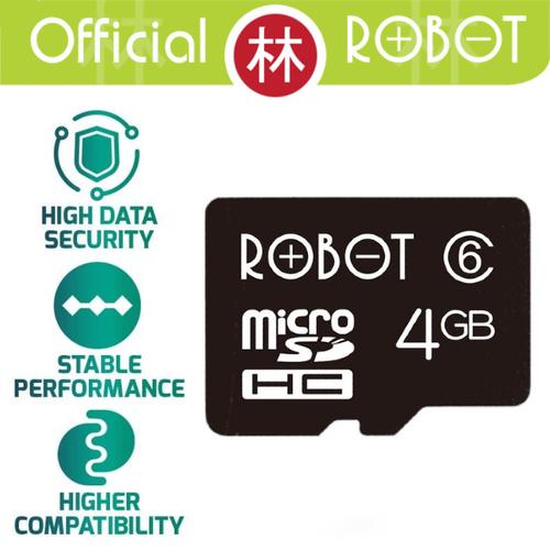 Jual Robot RT4G Memory Card 4GB Class 6 TF Card Chip - Dengan Packing ...