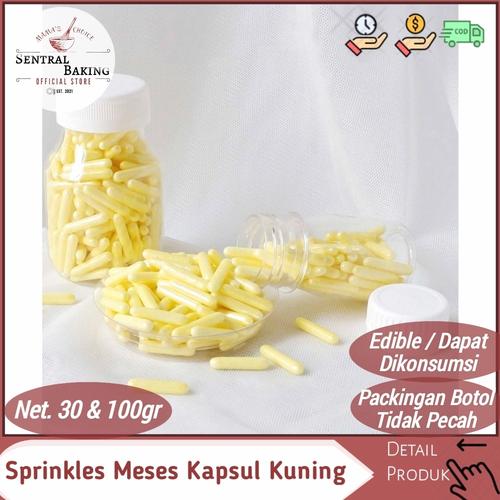 Jual Sprinkle Kue Meses Kapsul Kuning / Springkle Meises Springkel Kue ...
