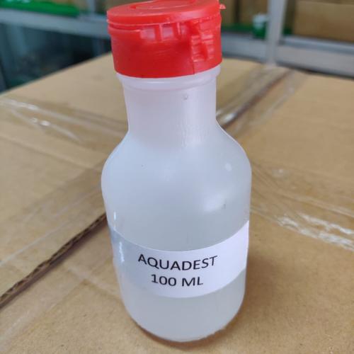 Jual Aquadest/Aquades/Distilled Water/Air Suling/Akuades/H20 isi 100 ML ...