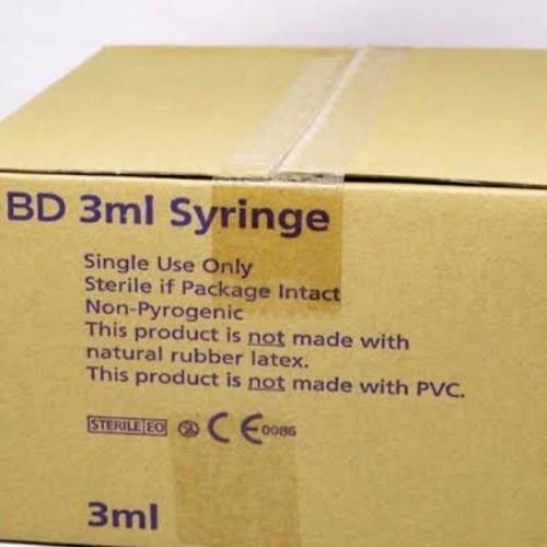 Jual syringe 3cc BD, spuit 3cc bd - Jakarta Timur - RAYSA 35 | Tokopedia