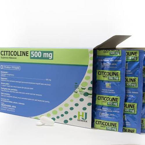 Jual Citicoline 500mg HJ Per Strip isi 10 tablet - Jakarta Selatan ...