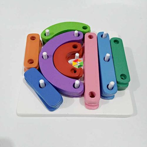 Jual Puzzle Huruf Digital Kolase Bentuk Abjad Angka Hundred Changes ...